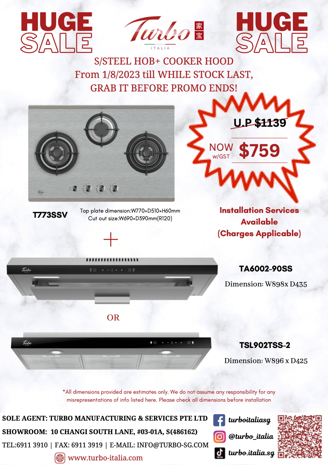 Promotion – Hob and Hood Singapore